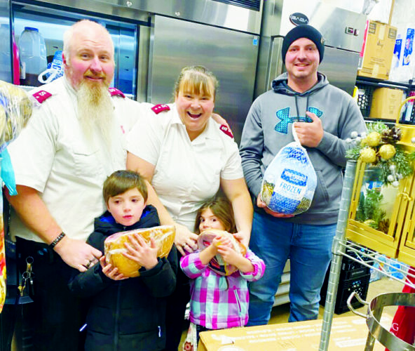 Perry Lodge donates turkeys, hams to Salvation Army for holiday season ...